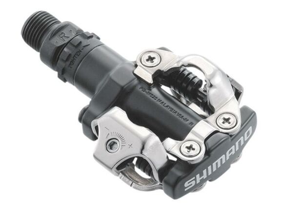 Shimano SPD pedaal M520 m/plaatjes | Zwerfkei.nl