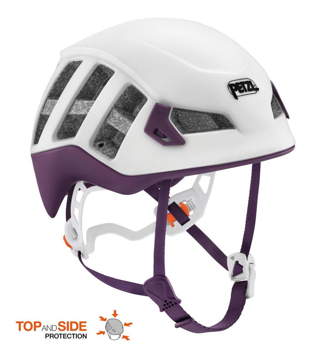 Petzl Meteora White-Violet | Zwerfkei.nl